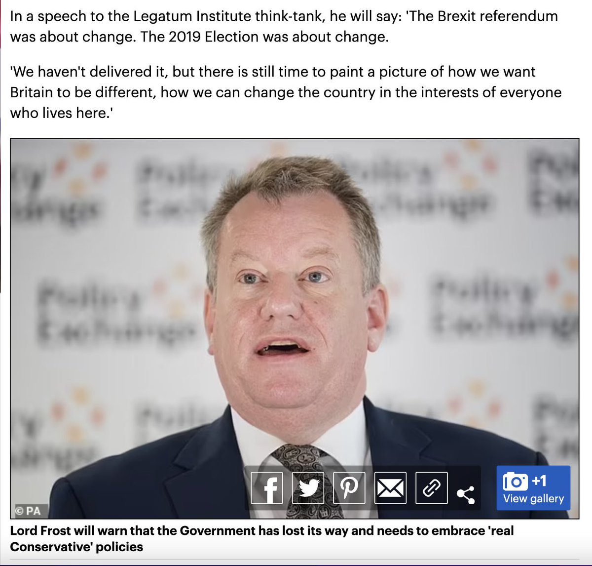Best For Britain On Twitter Lord Frost The Brexit Referendum Was