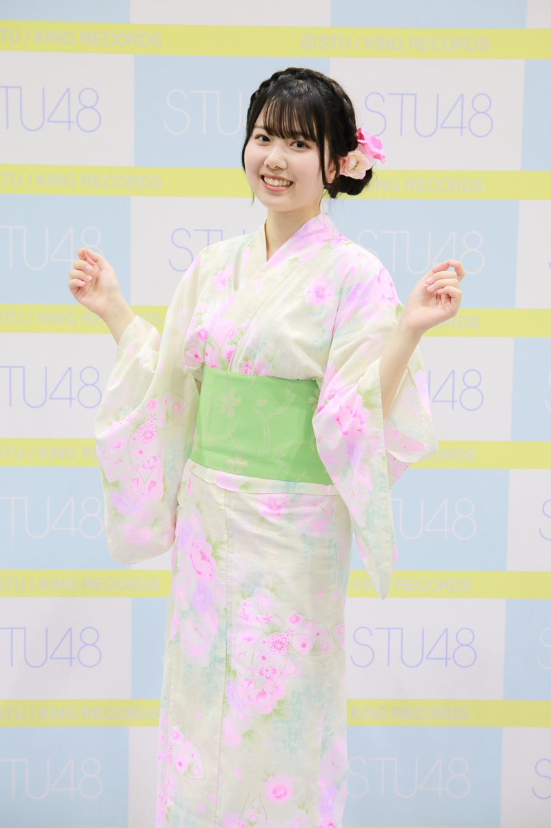 東@台湾 on Twitter: "STU研究生個別浴衣撮影会1部-2 石原侑奈 #STU48 #STU三期生 #石原侑奈"