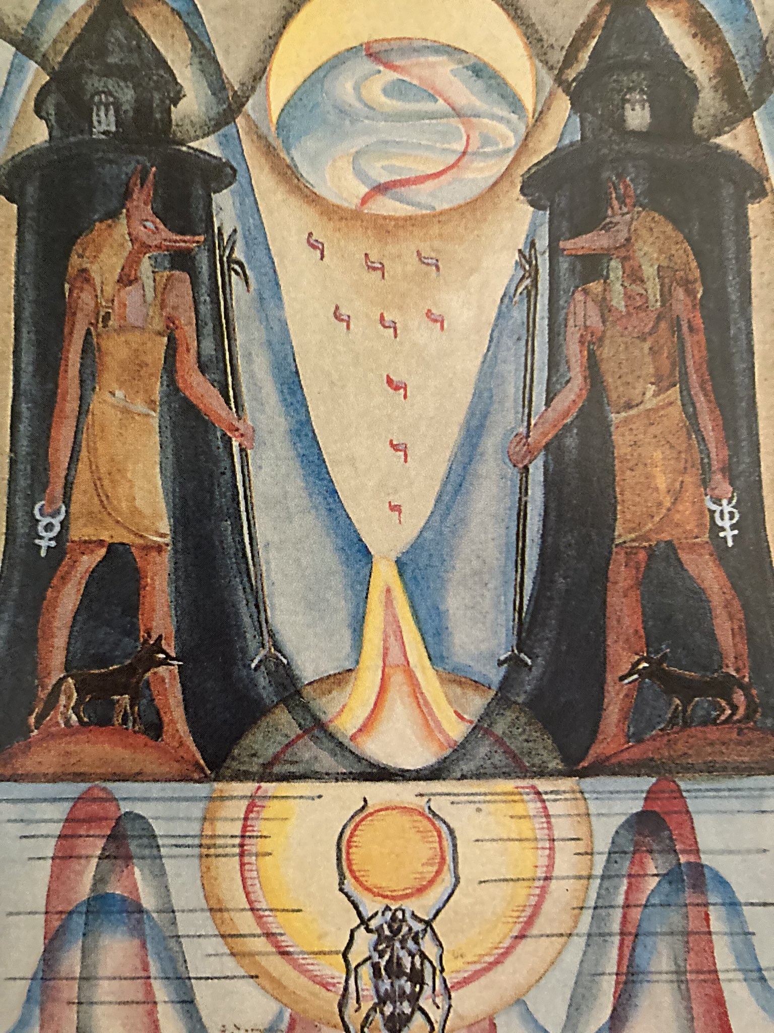 比嘉隼人 / Hayato Higa on Twitter: "XVIII The Moon ♓️ #タロット #トートタロット #tarot #thothtarot https://t.co ...