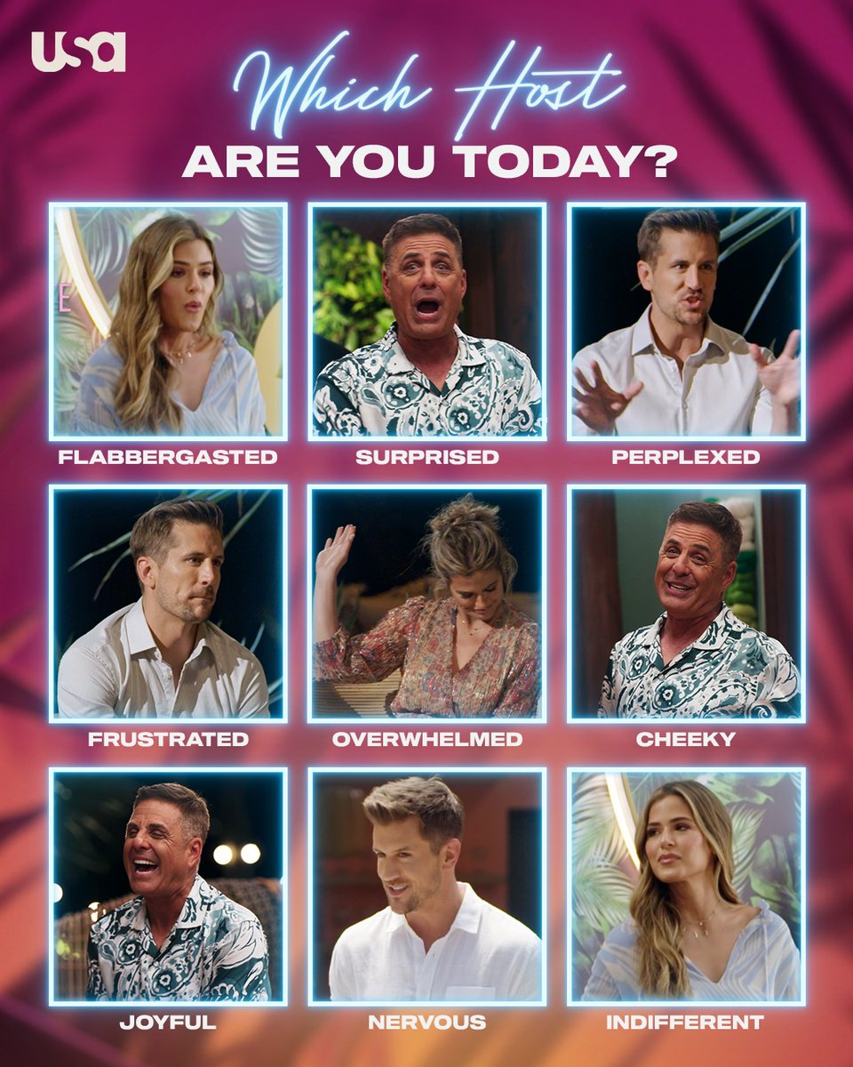 USA Network on Twitter: "No matter the mood, get excited for all-new episodes of # ...