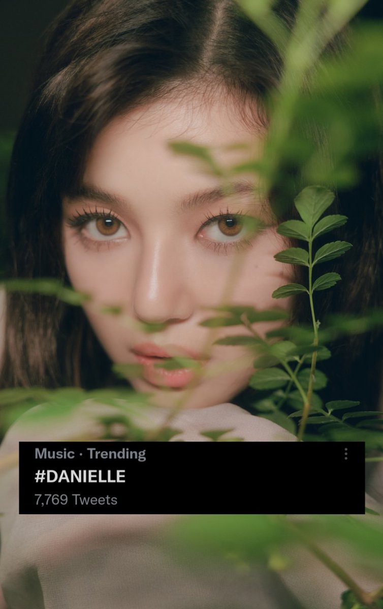 newjeans hashtags on Twitter: "[📈] #DANIELLE currently trending with 7.7k tweets and #HAERIN ...