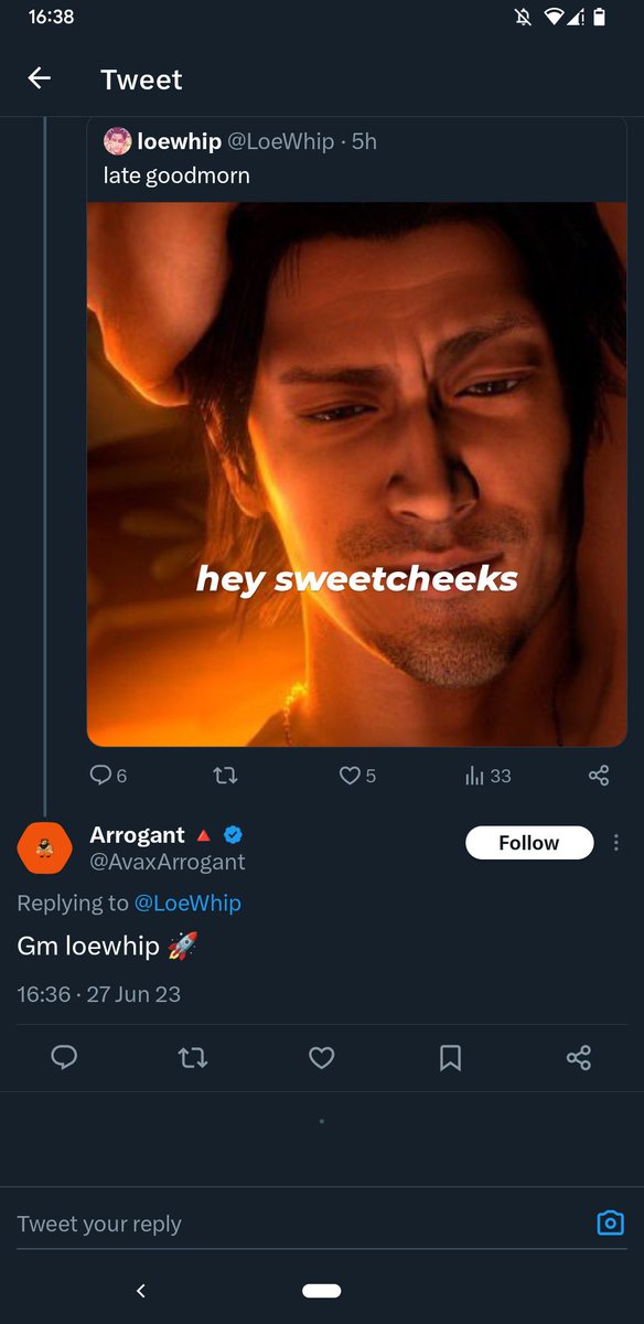 loewhip🚀 on Twitter: "awww hell nahhh"