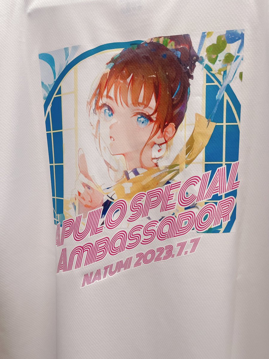 ナツ美 On Twitter 今日はアプロ811さんとアプロ1111さんでした🌈 来てくれた皆さんいつもありがとう 今日来てたtシャツは黒だけど、色違いの白もあるよ🤍 パックプリントの