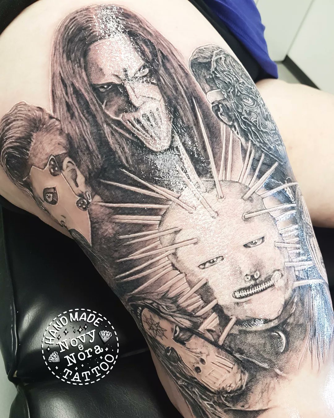 Slipknot Portrait Tattoo