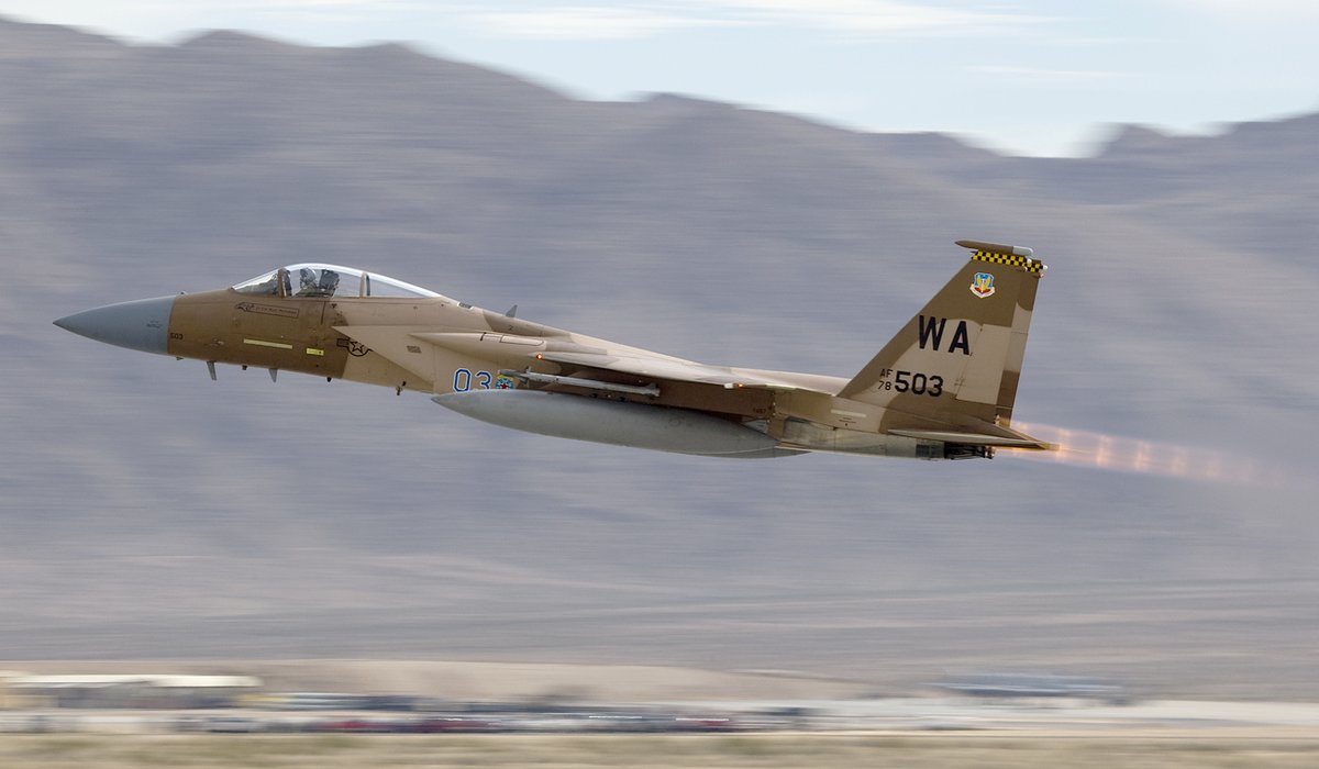 Runway 09/27 Soesterberg Air Base on Twitter: "McDonnell Douglas F-15C Eagle 78-0503/WA."