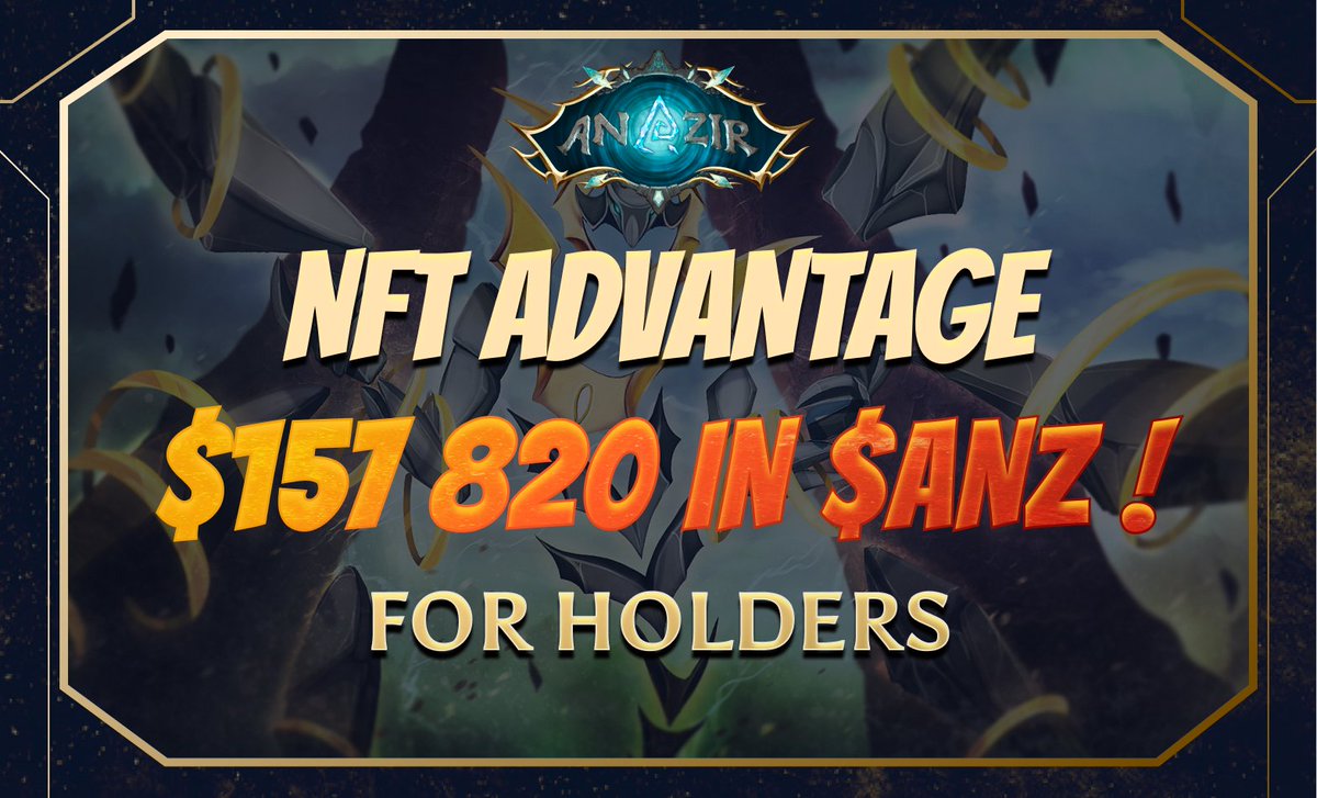 Anazir | Mint Date: 29/06 on Twitter: "AIRDROP for NFT Genesis holders!! 🔥 $157,820 in Airdrop ...