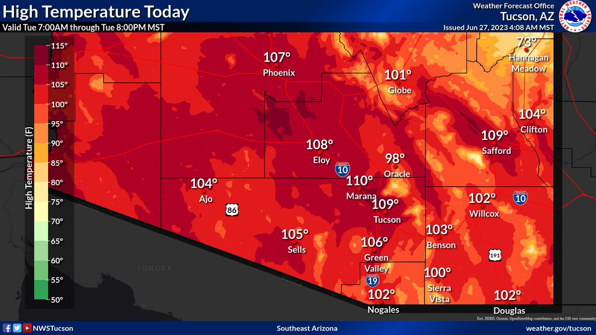 Tucson Fire Department On Twitter Rt Nwstucson An Excessive Heat