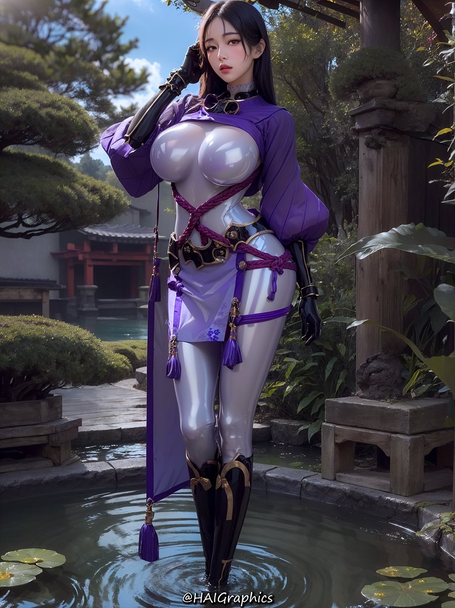 HAIGraphics on Twitter: "[AIArt] Minamoto-no-Raikou (FGO) Part2 More images visit Patreon and Ko ...