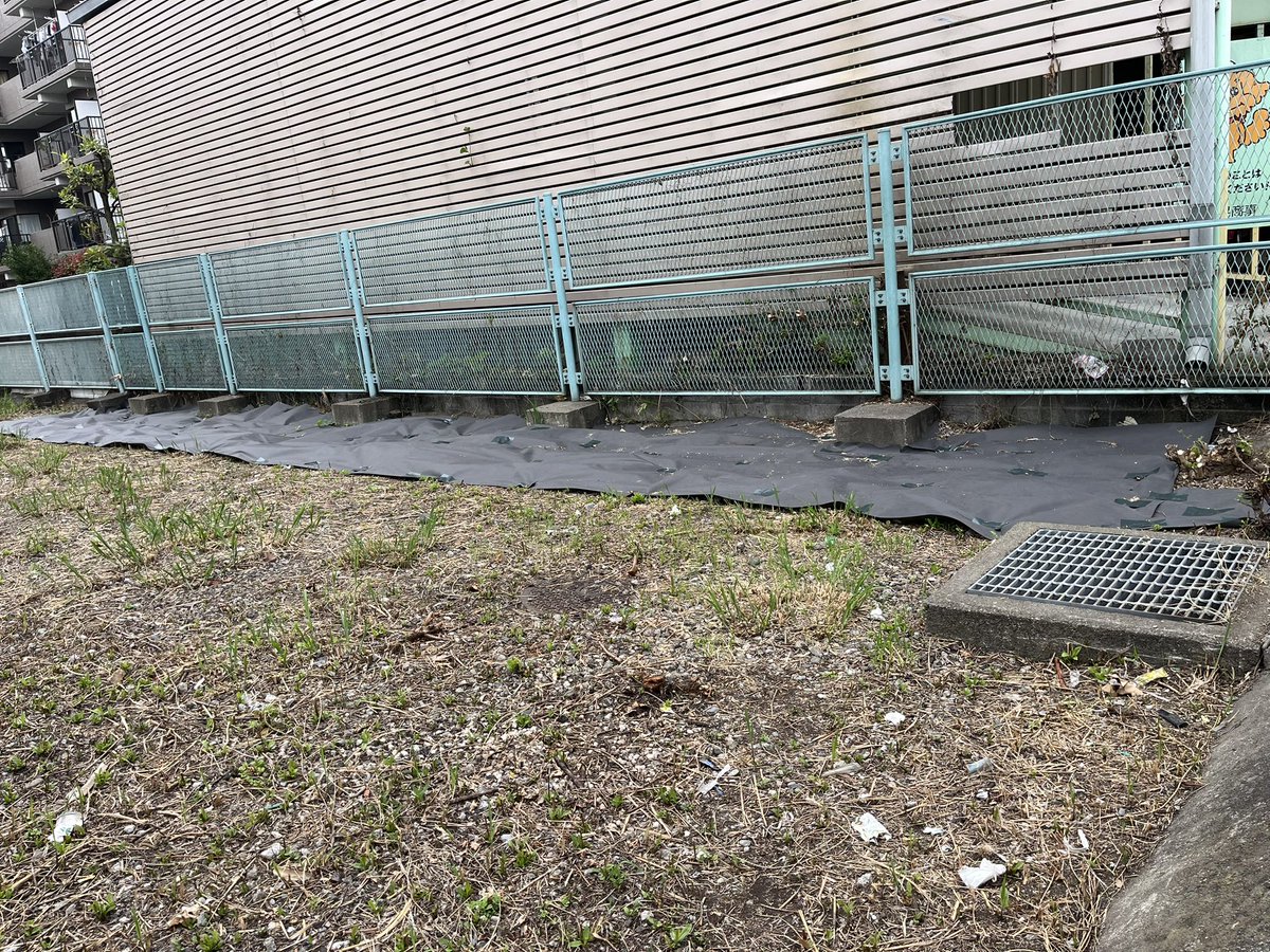 福地しげる(横浜市議・自民党) On Twitter 【ビフォア・アフター】 水路跡地が草だらけで、会社の壁も草だらけになってしまっているので、対策をお願いします とのご相談をお受けし対応