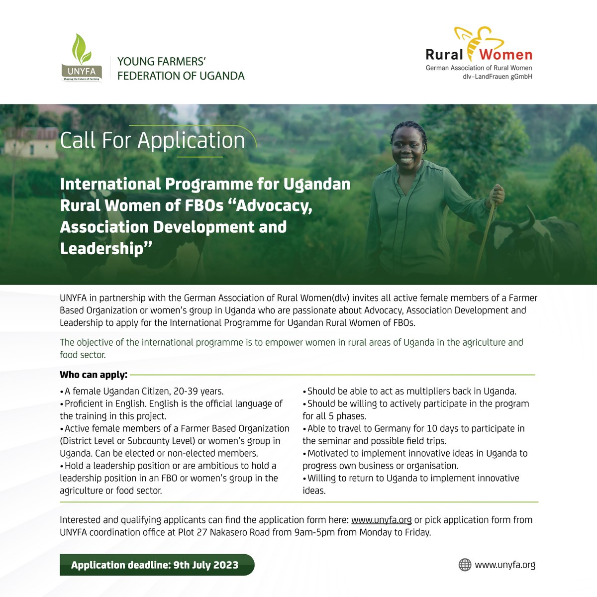 UNYFA on Twitter: "📌 To all Female members of @unyfa1, this is for You The International ...