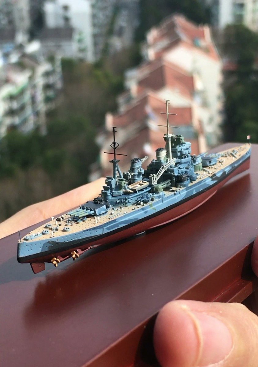 TaskForce Model on Twitter: "#1:2000 #Battleship #PrinceofWales Nice work on HMS Prince of Wales."