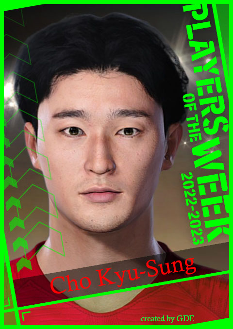 GDEfacemaker on Twitter: "free face 🇰🇷Cho Kyu-Sung converted from efootball #efootball # ...