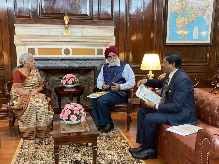 Nirmala Sitharaman Office on Twitter: "Shri Charan Singh, Non Executive Chairman - Punjab & Sind ...