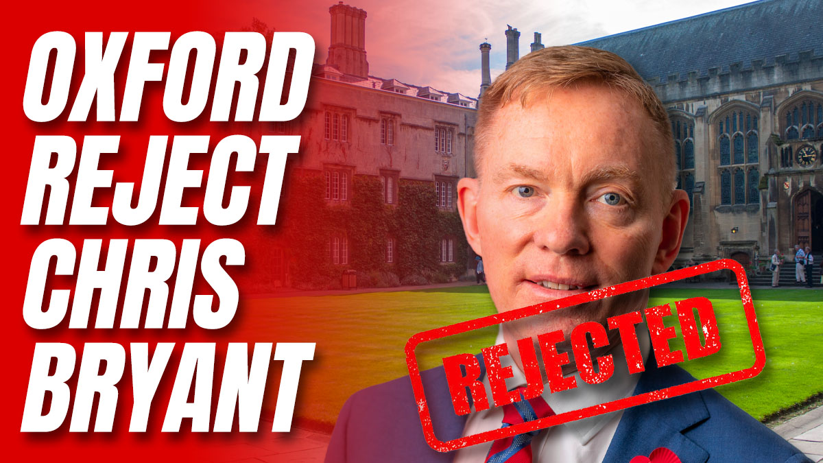Guido Fawkes On Twitter Sir Chris Bryant Misses Out On Oxford
