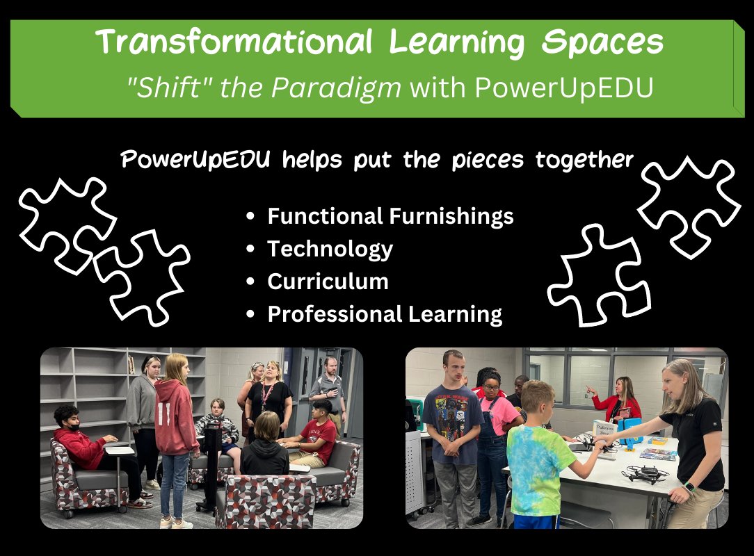 PowerUpEDU on Twitter: "When seeking to Transform a Learning Space, districts partner with ...