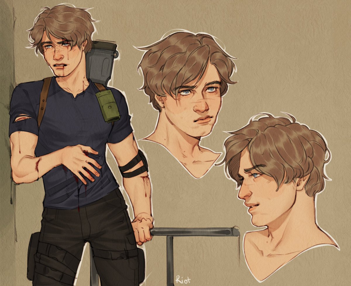 Angry Riot ˖ °࿐ Uieud 1 01 On Twitter Some Leon Practices Sketches