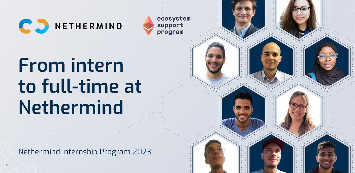 Nethermind on Twitter: "Curious to learn about the experiences of our past interns who have ...