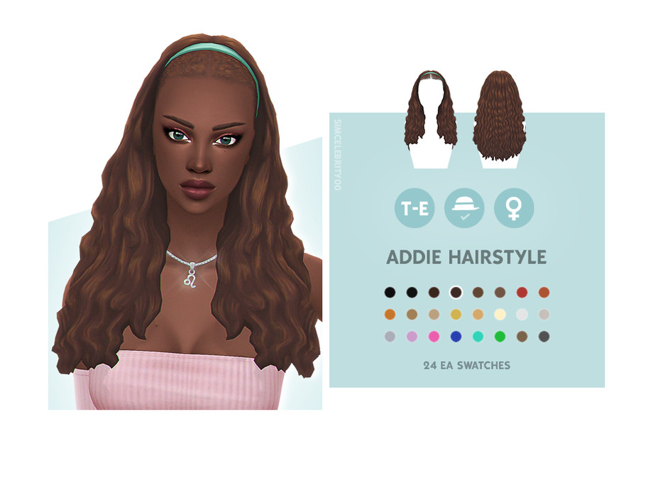 The Sims Resource on Twitter: "Check out some of today's new content! 😍 Addie Hair by ...