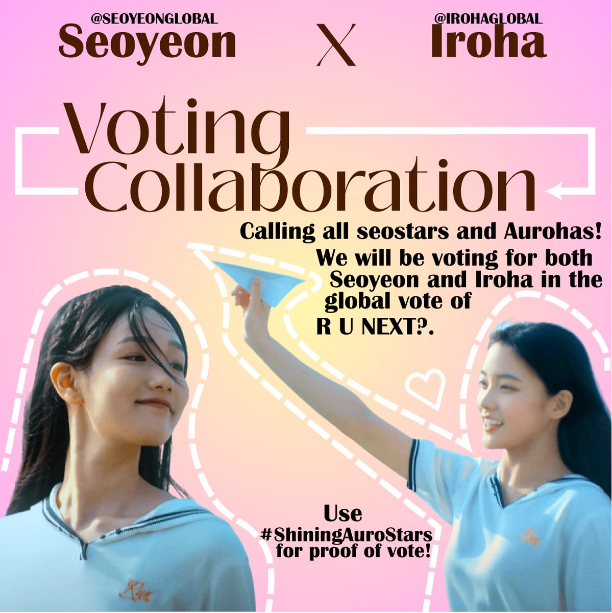 Iroha Global on Twitter: "[🗳️] VOTING COLLAB! We are partnering with SEOYEON GLOBAL for votings ...