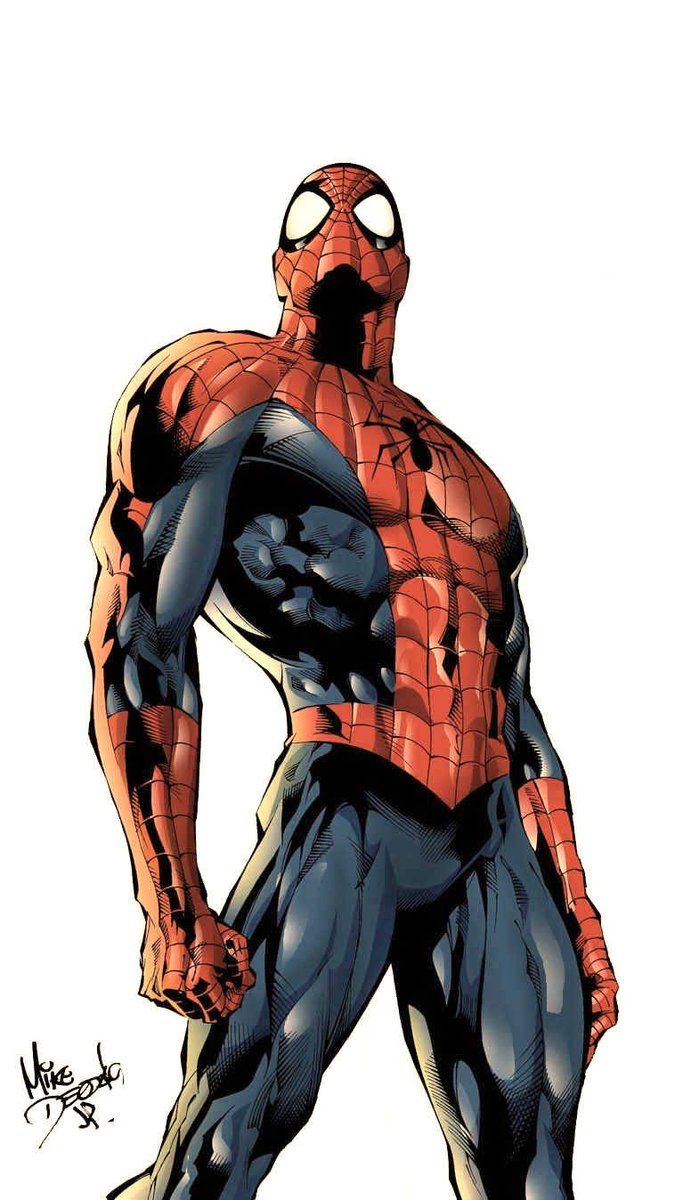 Josh-Parker on Twitter: "Which Spider-Man physique do you prefer, buff or slim? 🤔"