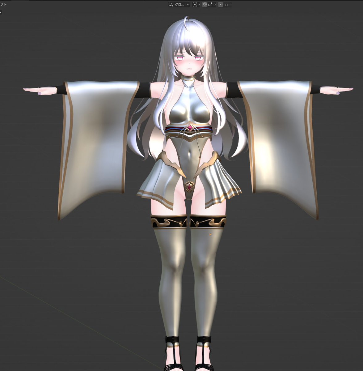 御堂ゆきみ_VRChat@BOOTH(DecoraNaige) on Twitter: "新しいの構想ねりねりちゅう"