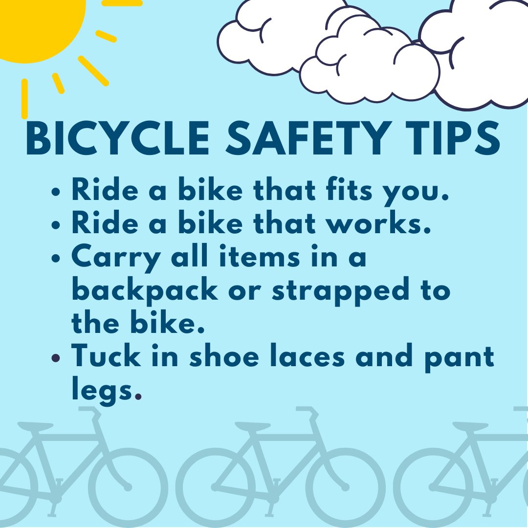 Bike Safety Clip Art