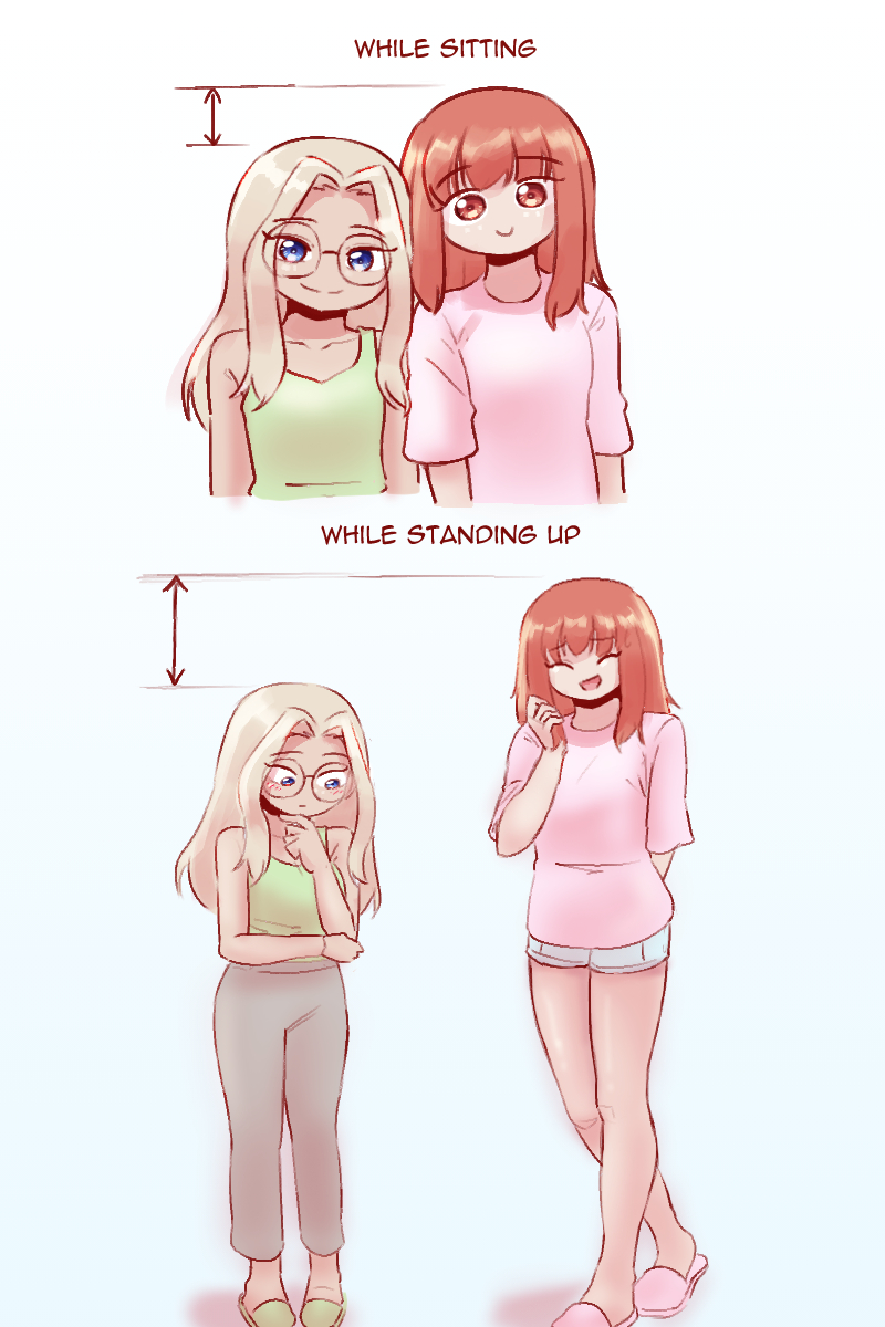 Azul Crescent on Twitter: "Height Difference"