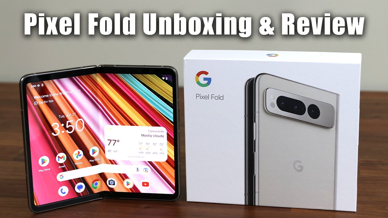 sakitech on Twitter: "Google Pixel Fold Unboxing, First Time Setup and Initial Review. Link to ...