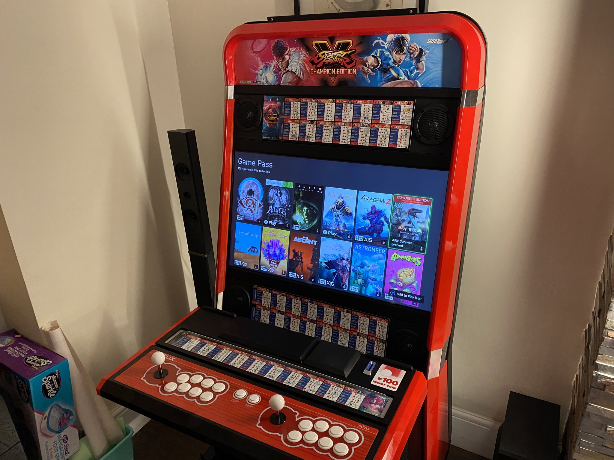 Andy Robinson on Twitter: "@jronald Also, its pretty perfect as a literal Game Pass machine with ...