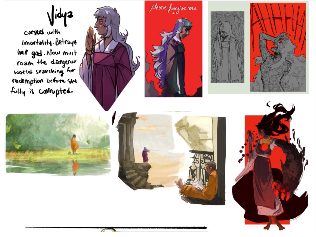 Claire || ARTFIGHT 🧛‍♀️ on Twitter: "thinks still about my lil game concept. old art but itd be ...