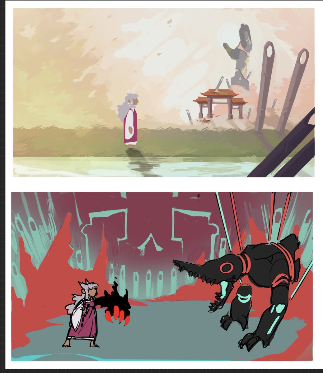 Claire || ARTFIGHT 🧛‍♀️ on Twitter: "thinks still about my lil game concept. old art but itd be ...