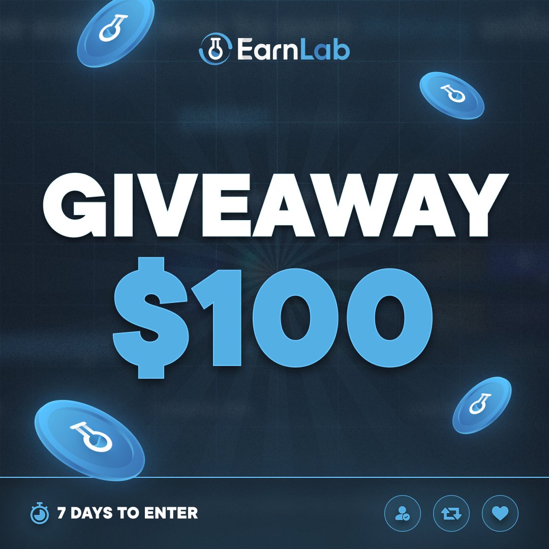 EarnLab.com on Twitter: "$100 GIVEAWAY! 🎉🥳 How to enter: • Follow us @earnlabcom • Retweet ...