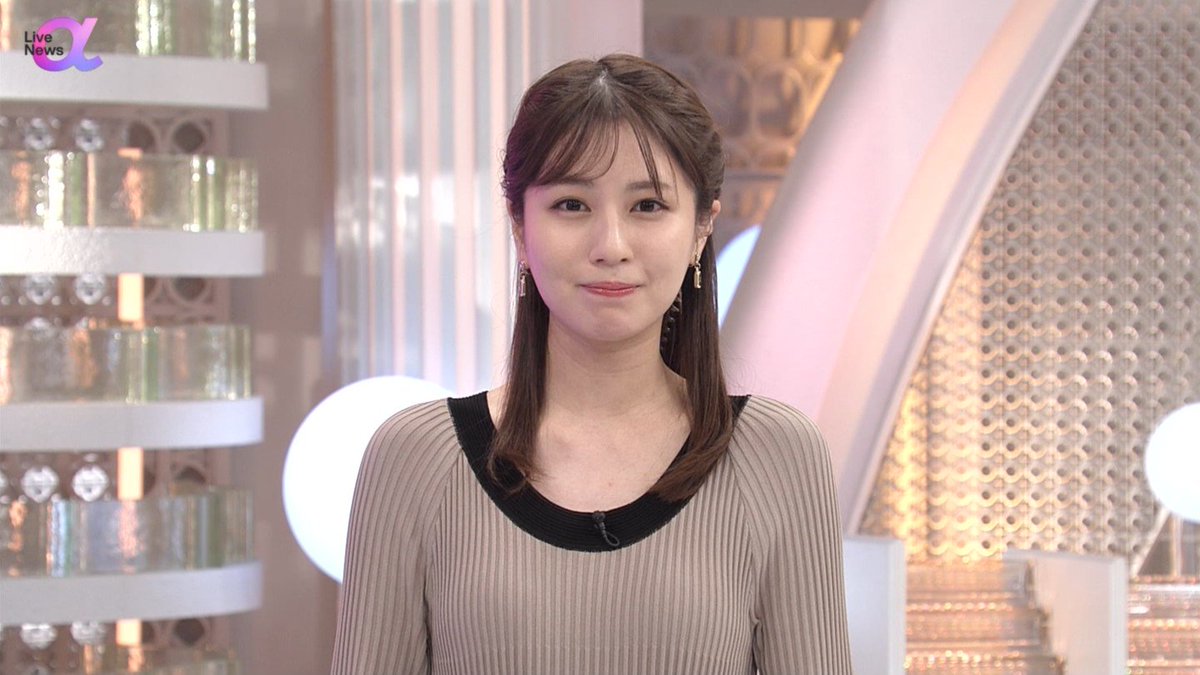 城丸香織 on Twitter: "フジ FNN Live News α＠堤礼実アナ"