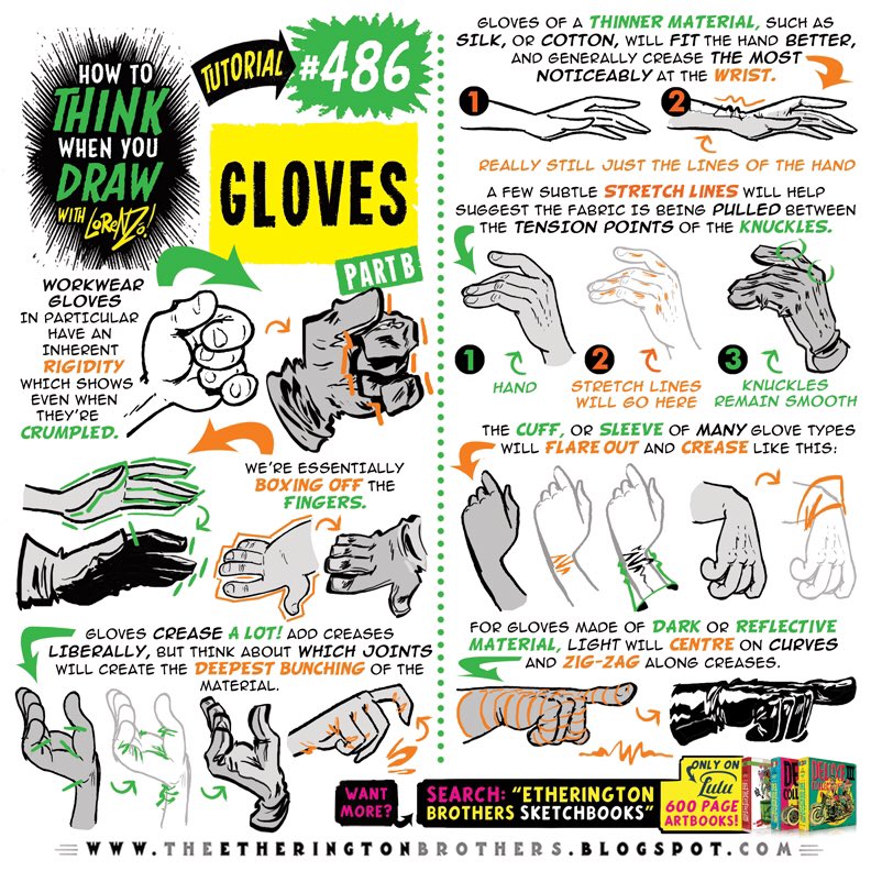 Etheringtonbrothers On Twitter Gloves Part Two From The How To Think When You Draw
