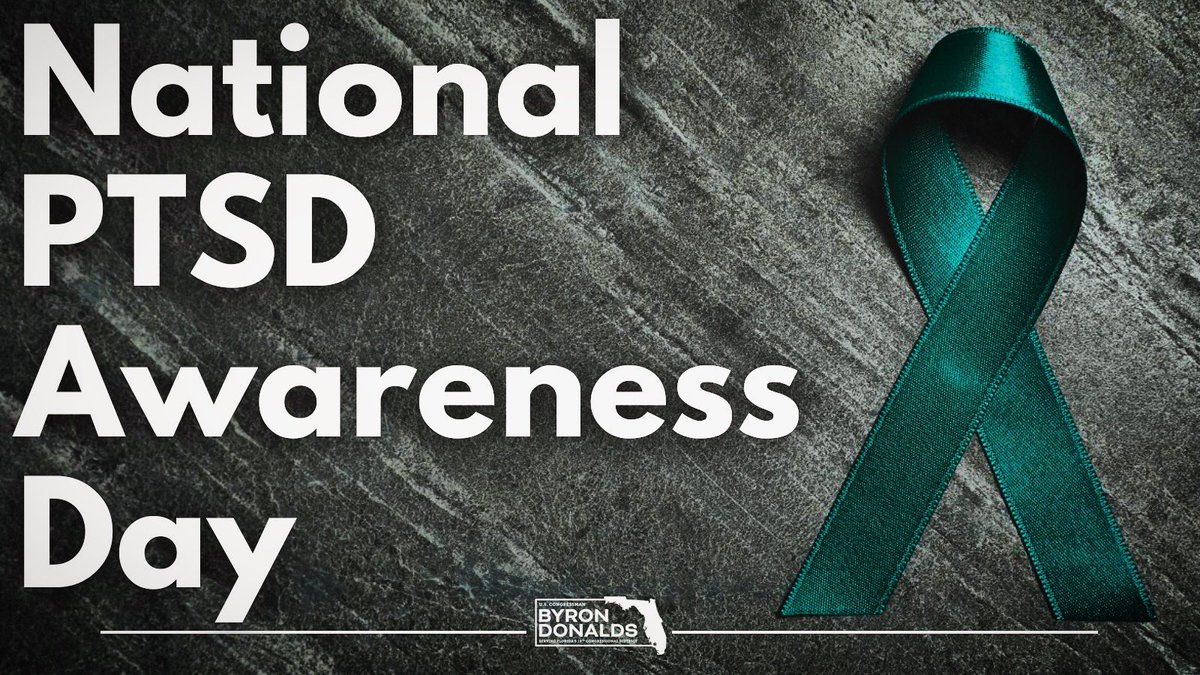 Congressman Byron Donalds on Twitter: "Millions of our veterans & first responders suffer from ...