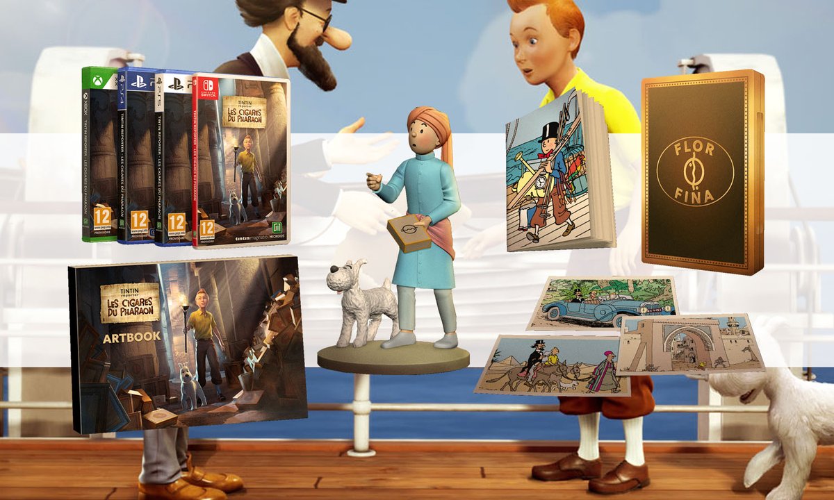 ChocoBonPlan on Twitter: "🗒️La Version #XboxSeriesX Collector de Tintin Reporter Les Cigares du ...