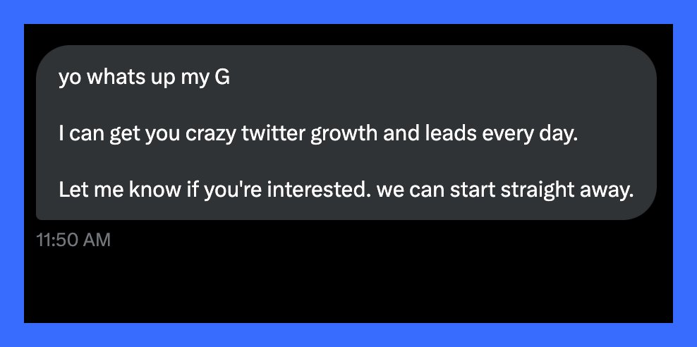 Charlie Bennett On Twitter Most People Send Terrible Cold Dms And