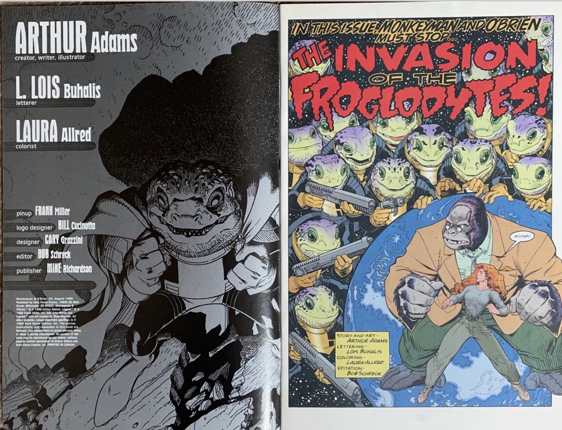 Dean Robert Willetts on Twitter: "Monkeyman and O’Brien#2🙂"