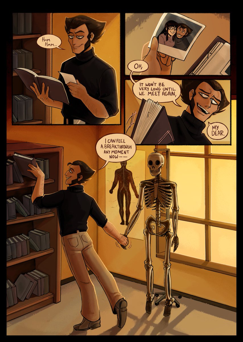 Voroxzii on Twitter: "Silly skeleton comic! 😁"