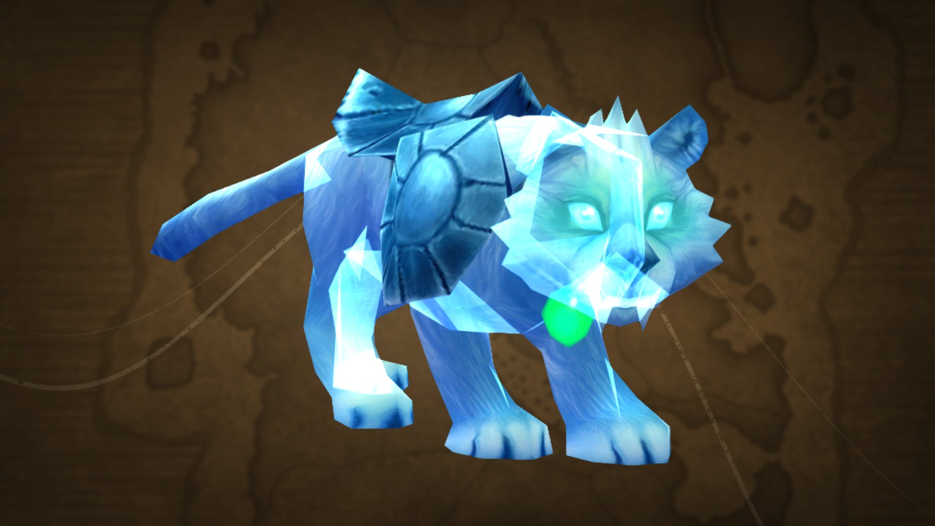Spectral Tiger Art