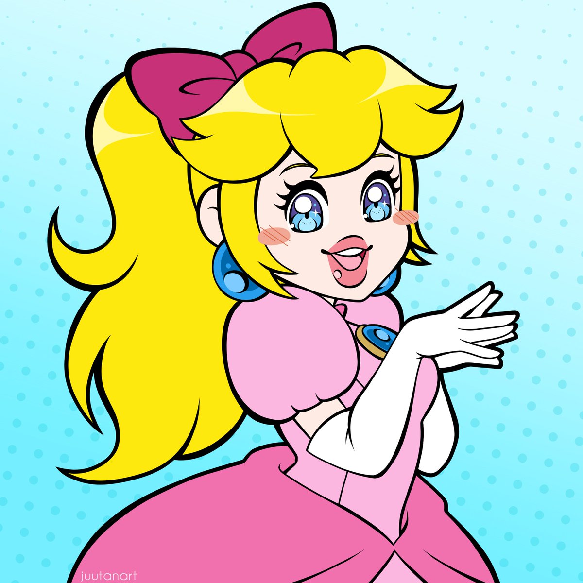 ピーチ姫 「Peachy」|Lisa 🏝️ Dream Big Zine 2.0のイラスト