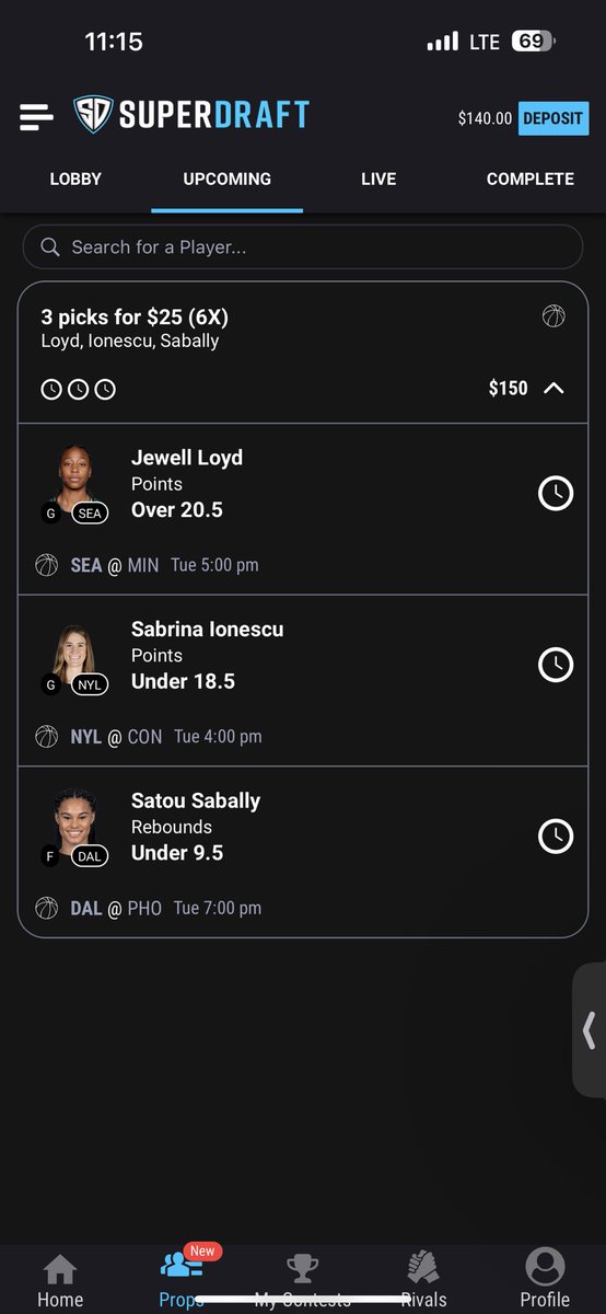 Drew Morgan on Twitter: "Just hit these plays as the plane landed in Arizona 🌵 SuperDraft promo ...