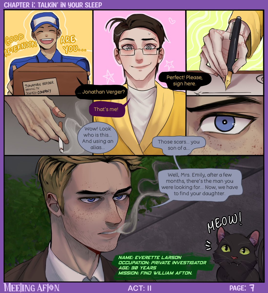 Meeting Afton Comic on Twitter: Meeting Afton Comic on Twitter: