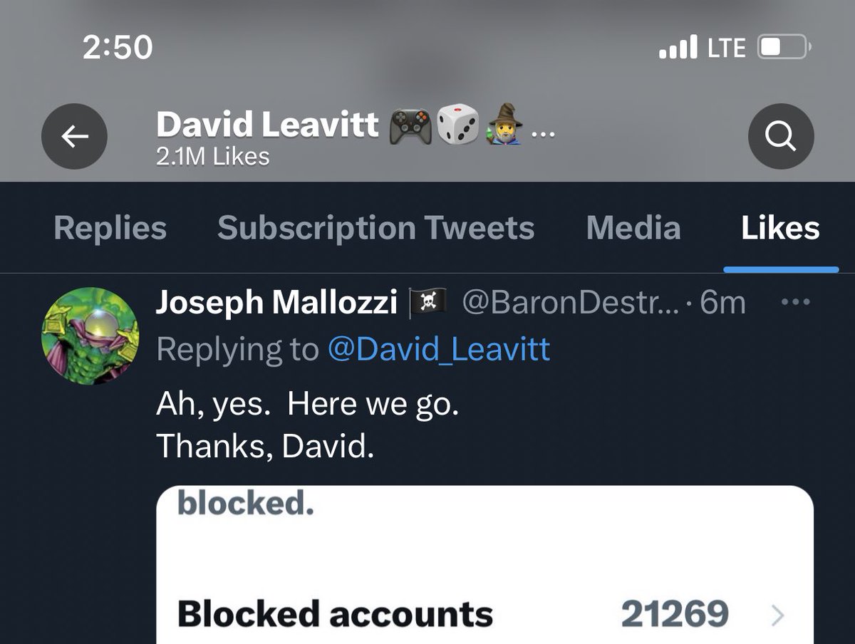 David Leavitt 🎮🎲🧙‍♂️🌈 on Twitter: "Apparently I’ve liked over 2 million tweets, mostly replies ...