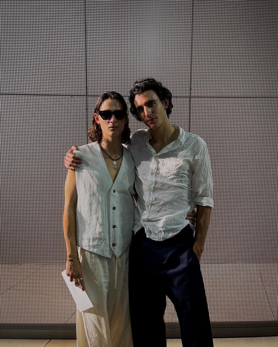 tamino daily on Twitter: "tamino with ramy moharam fouad at paris fashion week, june 2023"