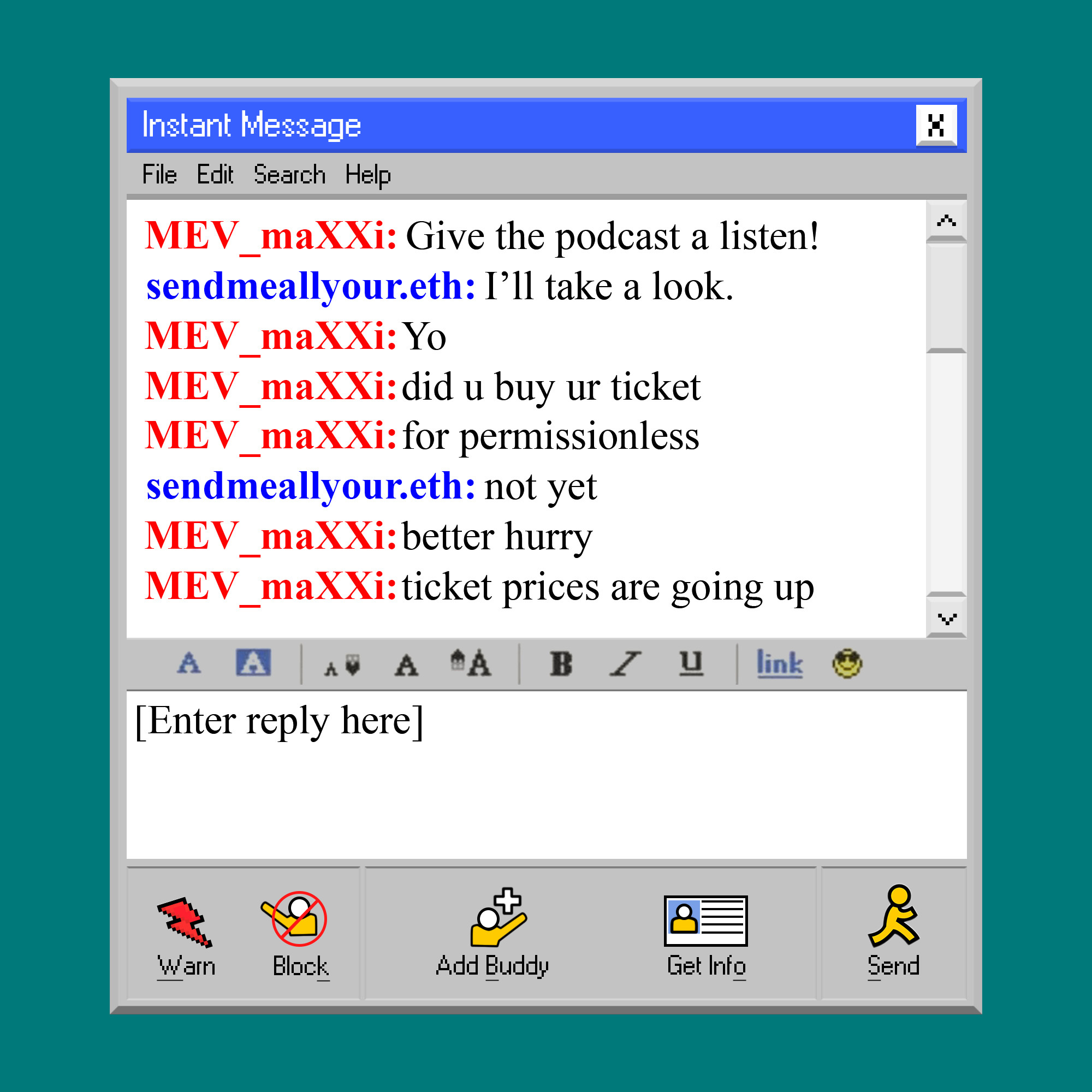 Aim Chat Box