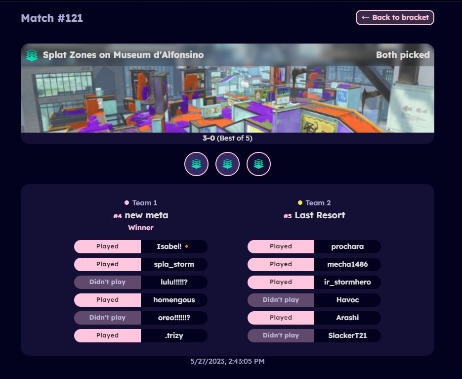 hawken on Twitter: "http://sendou.ink practically has the stage set for a system like this to be ...