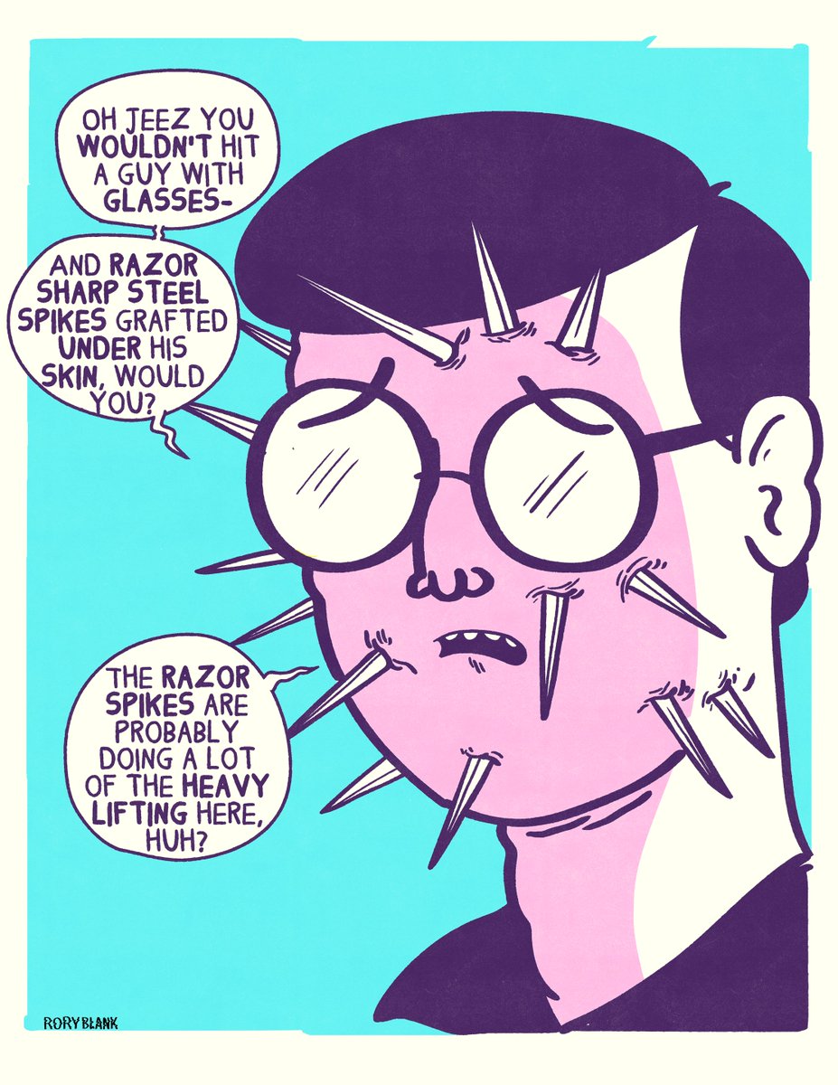 「take the shot」Rory Blank (a ghost)の漫画