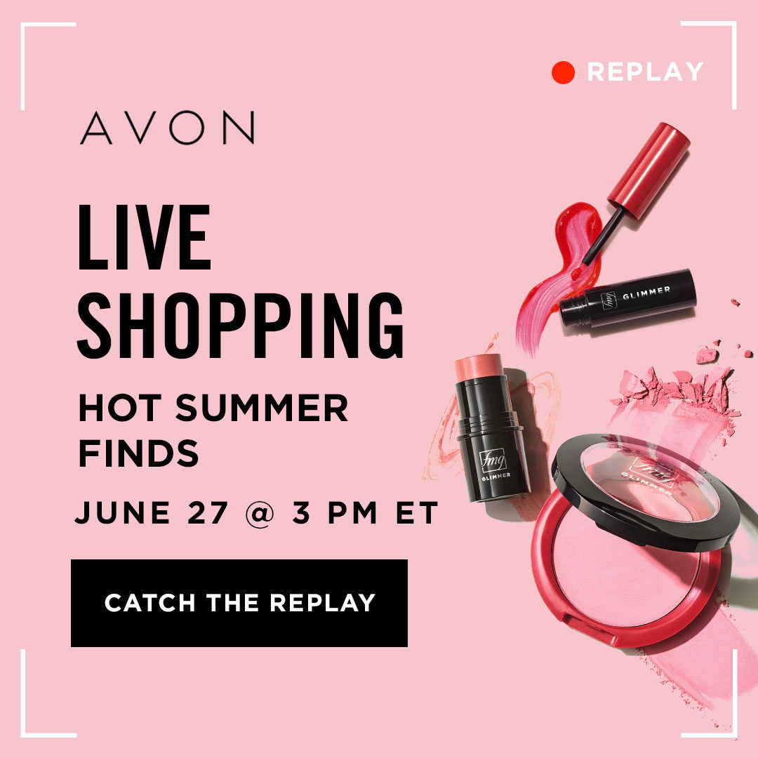 Avon USA on Twitter: "Catch the replay of our LIVE watch-and-shop event on https://t.co ...