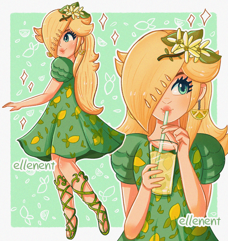 On Twitter Rt Ellenent Summer Is Here So Here Is Lemonade Rosalina 🍋☀️ Supermario Nintendo
